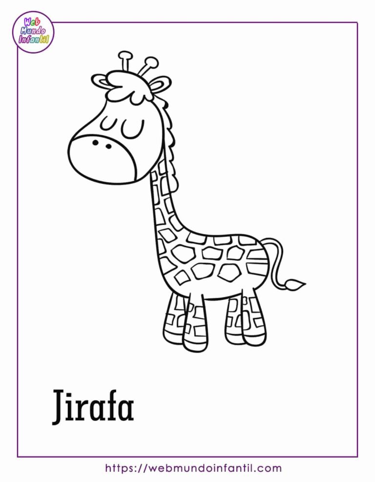 Dibujos de animales animados para colorear e imprimir