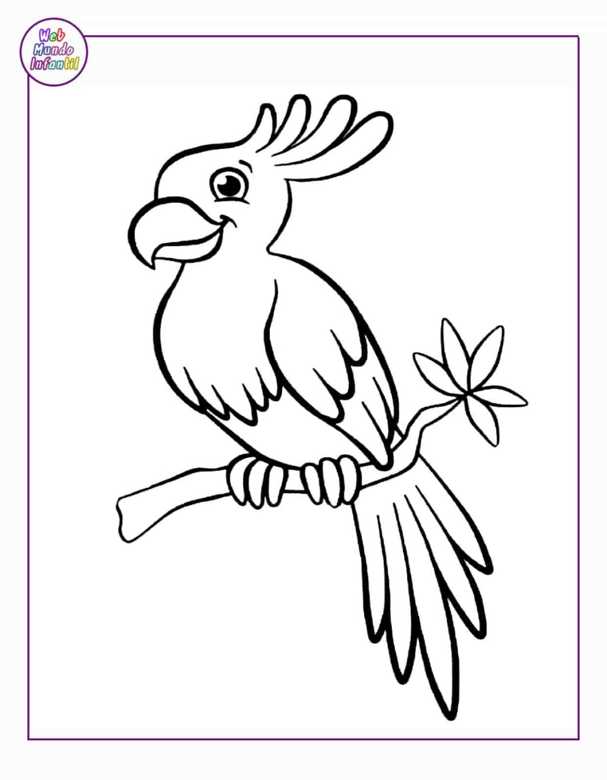 30 Dibujos de animales de la selva para colorear e imprimir