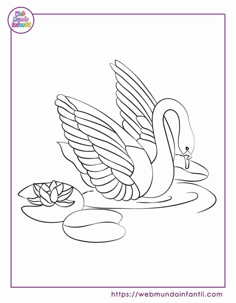 Dibujos de aves para colorear [Fichas para imprimir]