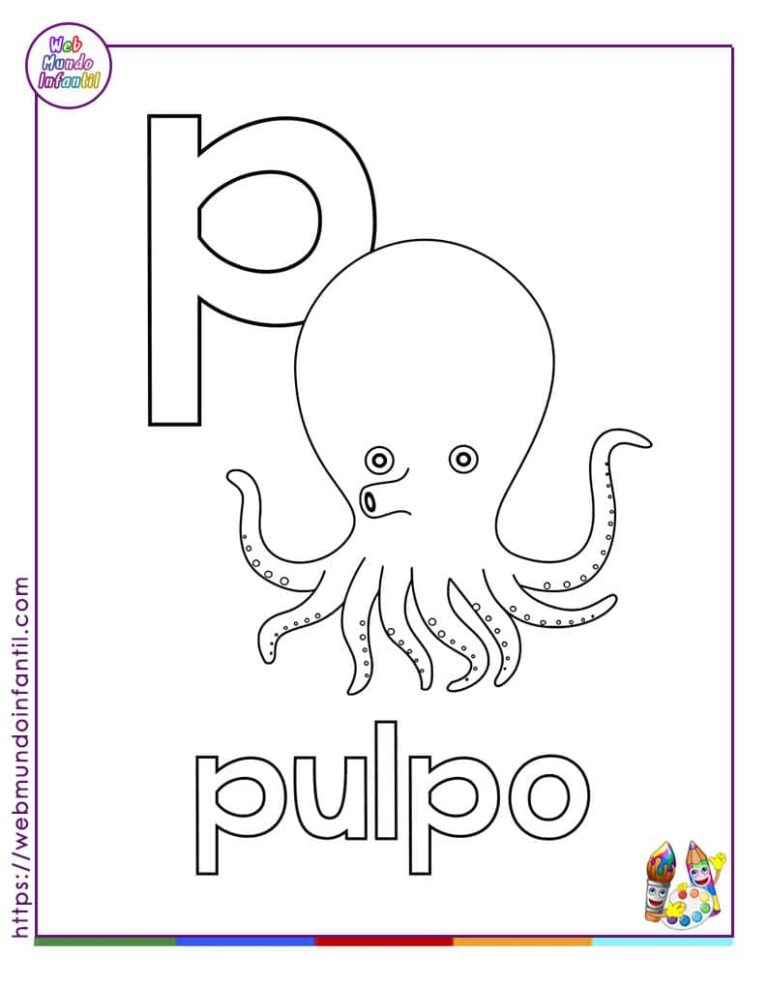 Letras del abecedario en minúscula para colorear [ DIBUJOS ]