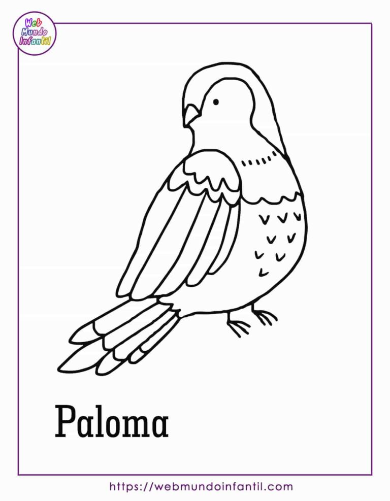 Dibujos de animales animados para colorear e imprimir