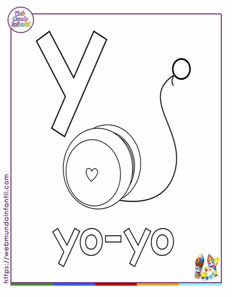 Letras del abecedario en minúscula para colorear [ DIBUJOS ]