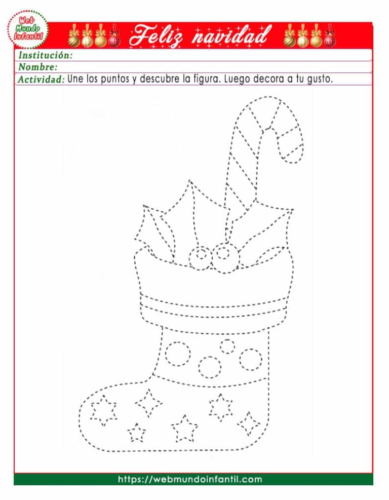 Ejercicios de grafomotricidad para navidad ¡Una fecha muy especial!