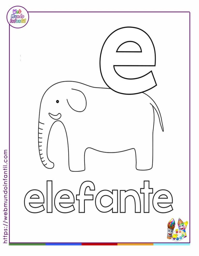 Letras del abecedario en minúscula para colorear [ DIBUJOS ]