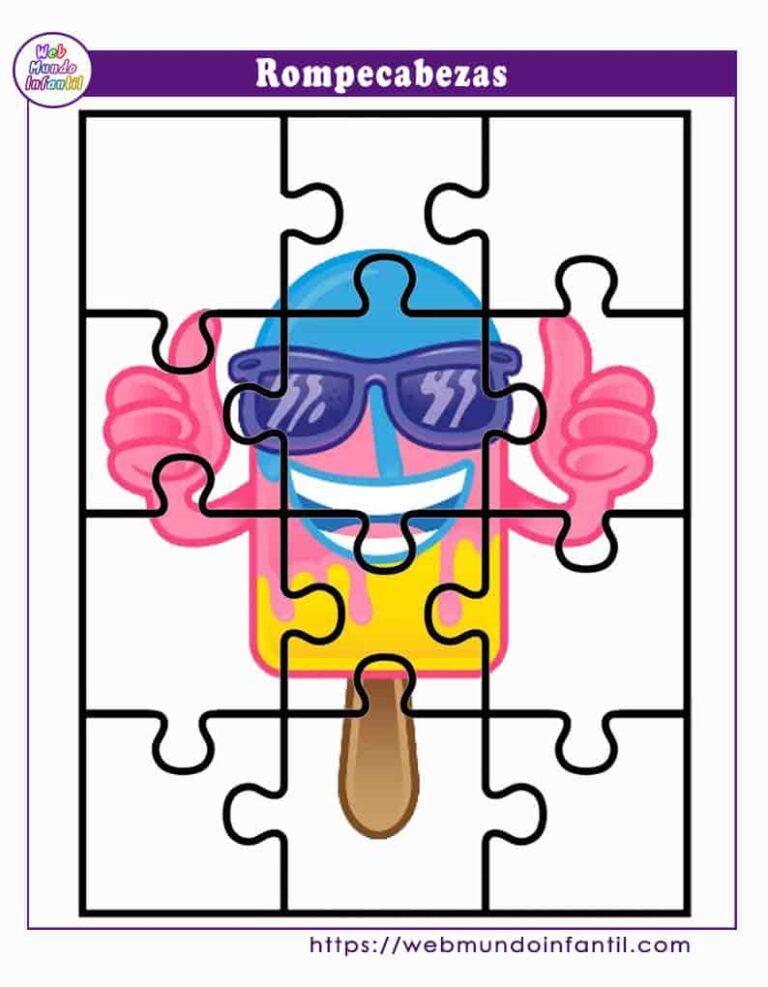Rompecabezas Para Niños Para Imprimir Puzzles