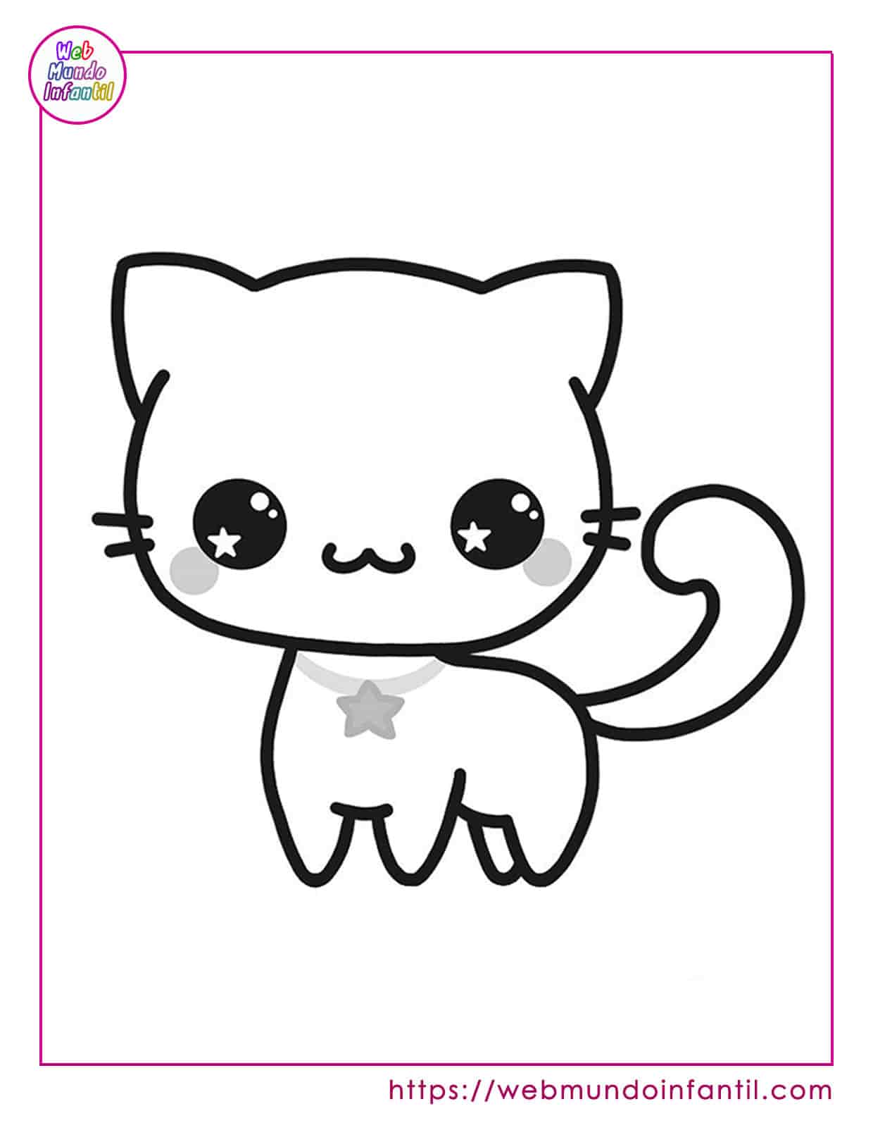 Tiernos Dibujos Kawaii Para Colorear Mundo Infantil Tiernos Dibujos Kawaii Para Colorear Mundo Infantil