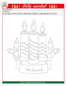 Ejercicios de grafomotricidad para navidad ¡Una fecha muy especial!