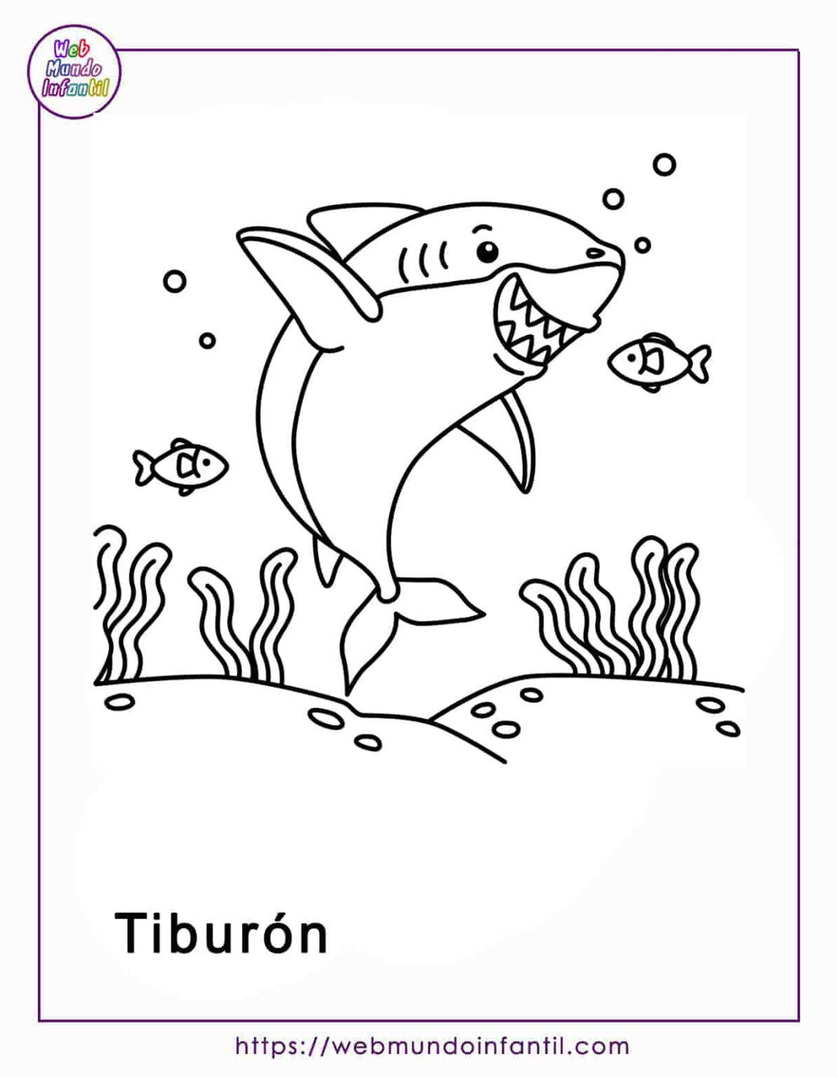 Dibujos de animales animados para colorear e imprimir