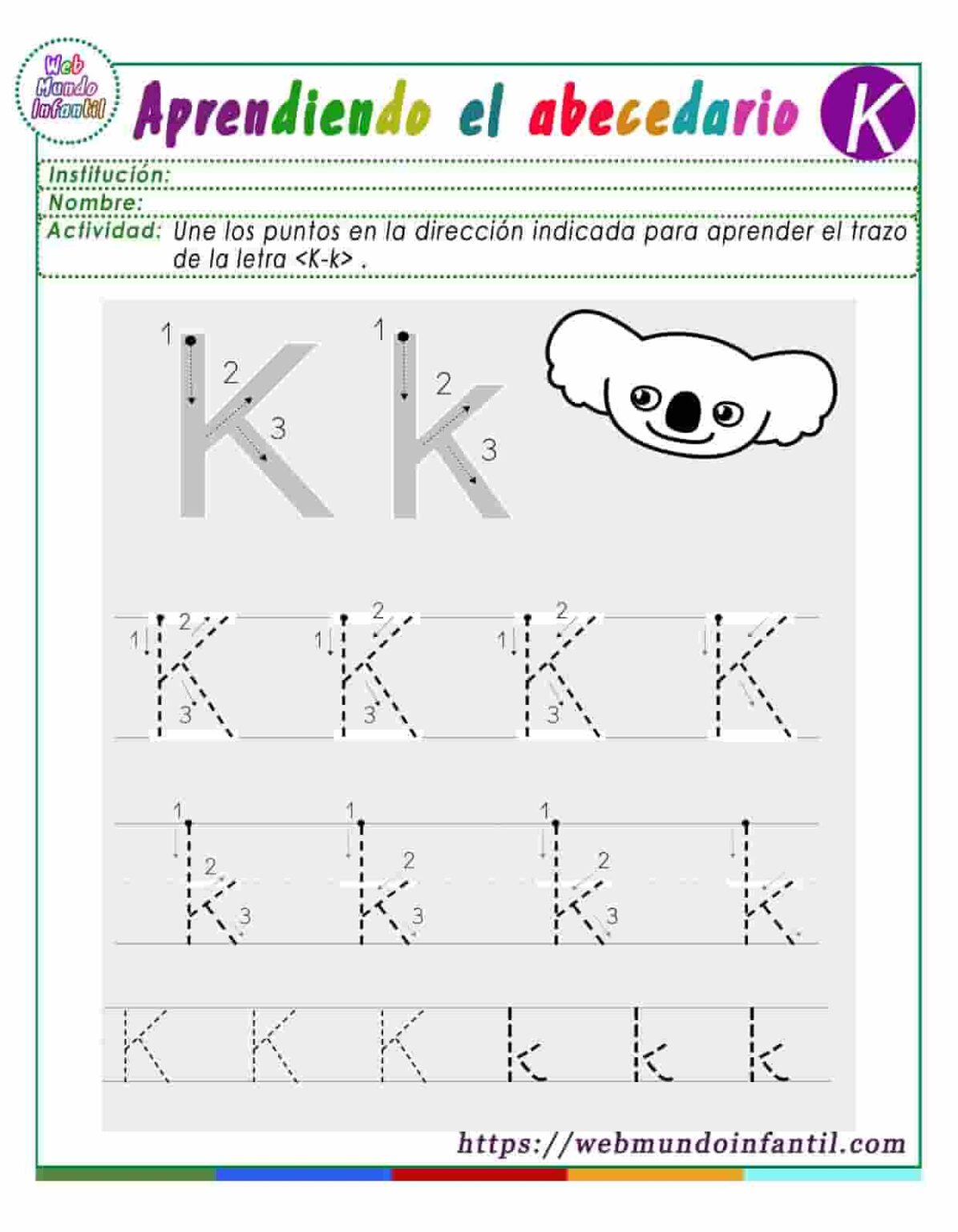 Ejercicios de lectoescritura para niños de preescolar y primaria