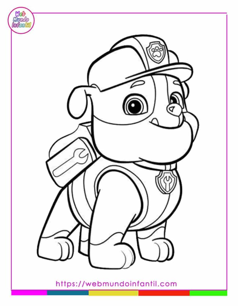 Dibujos de paw patrol para colorear [Imprimir y Pintar]