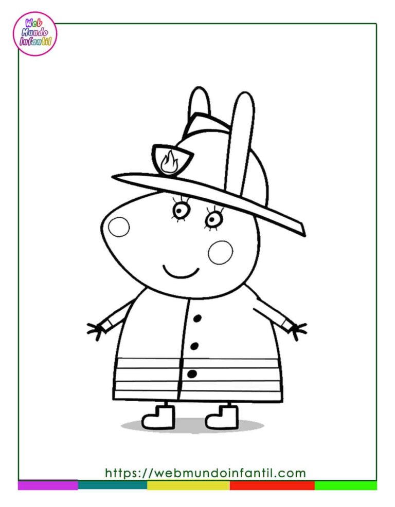 Dibujos de Peppa Pig para colorear [Imprimir y pintar]