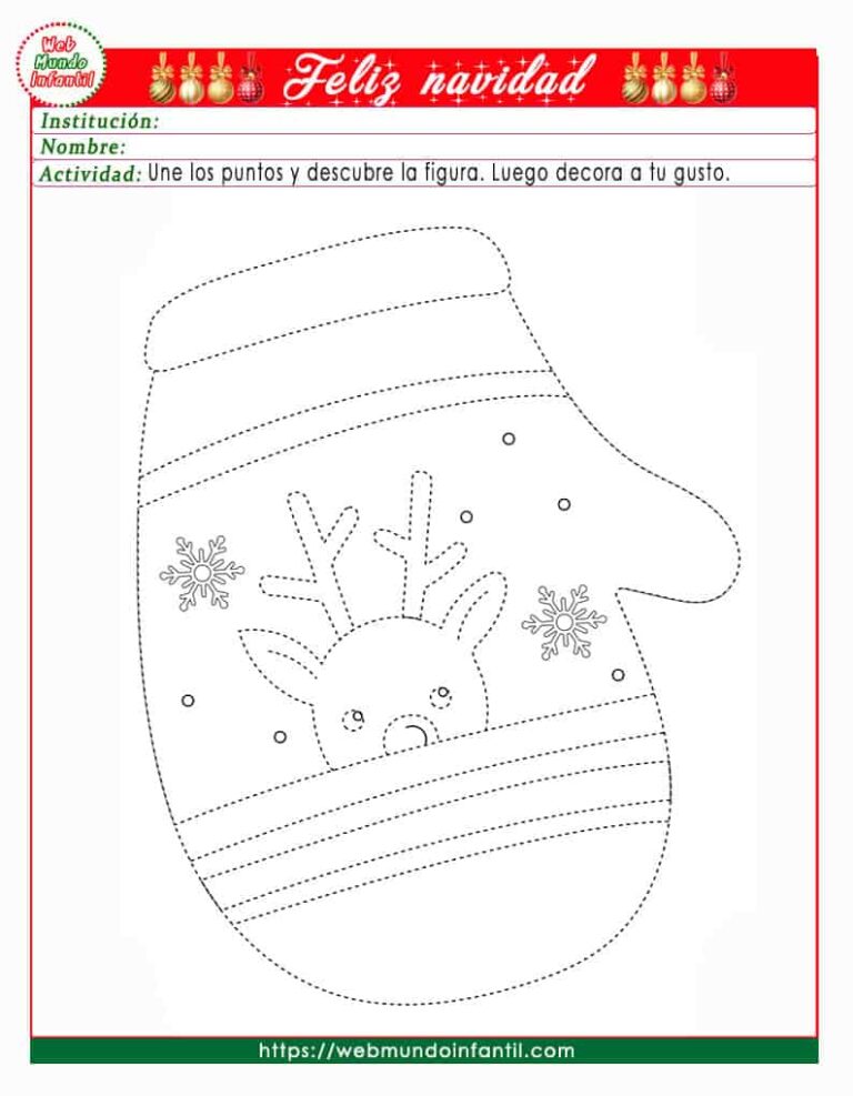 Ejercicios de grafomotricidad para navidad ¡Una fecha muy especial!