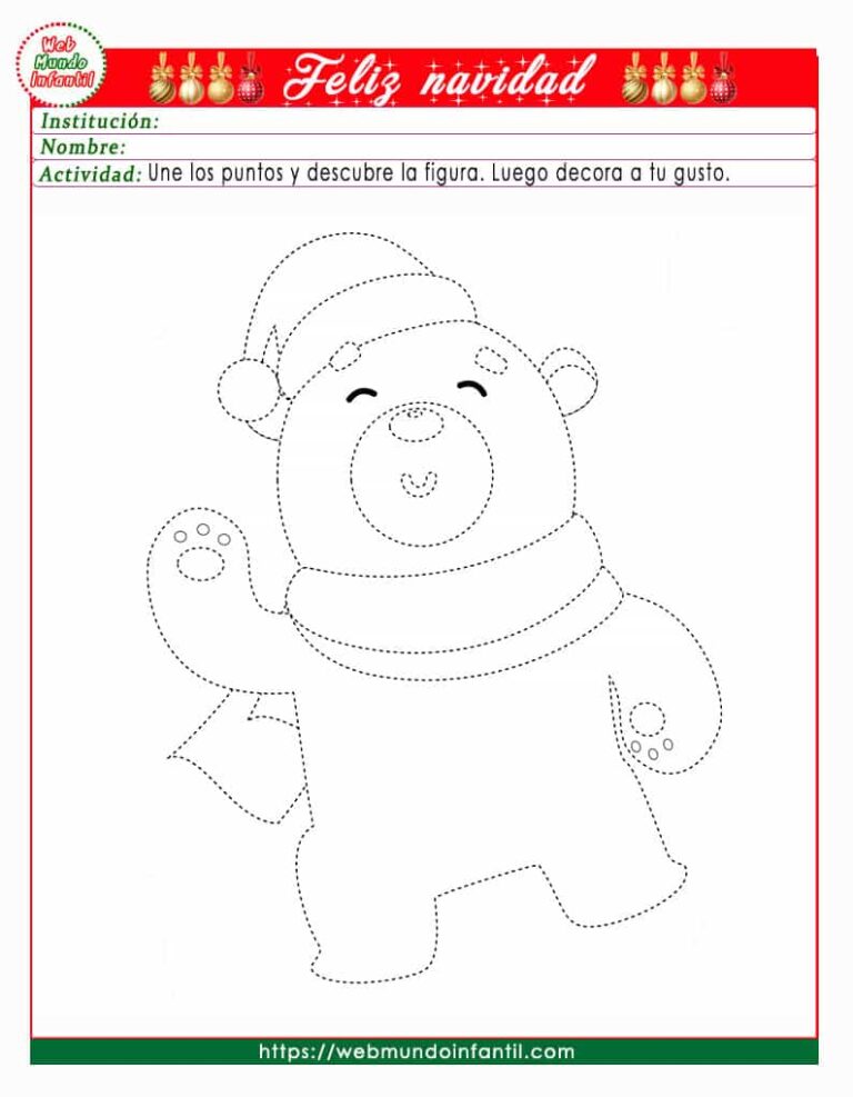 Ejercicios de grafomotricidad para navidad ¡Una fecha muy especial!