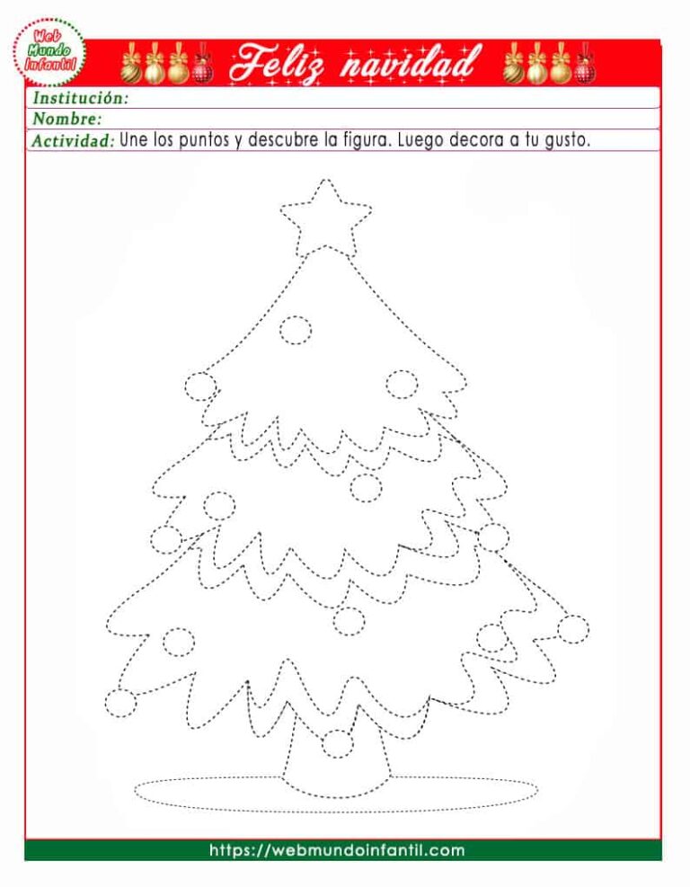 Ejercicios de grafomotricidad para navidad ¡Una fecha muy especial!