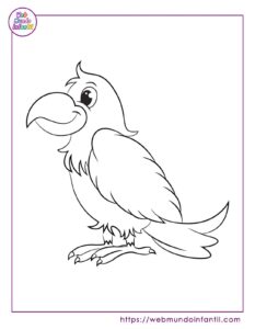 Dibujos de aves para colorear [Fichas para imprimir]