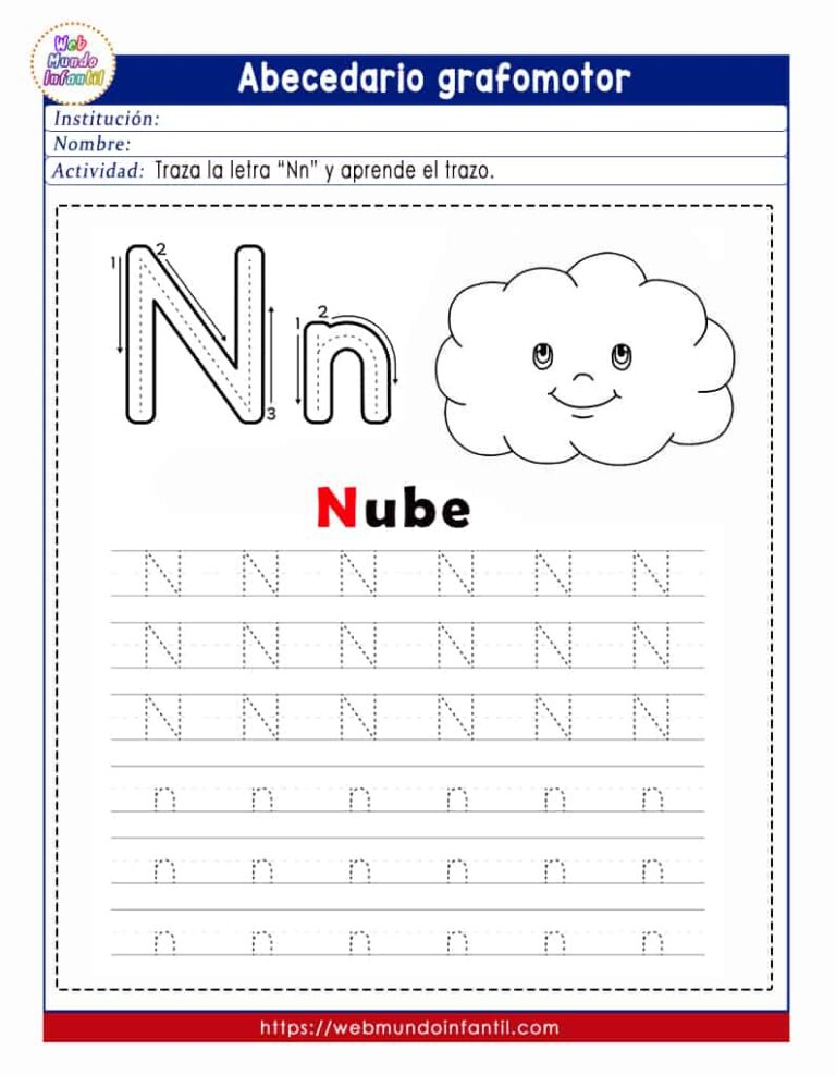 Completo Abecedario para trabajar la grafomotricidad