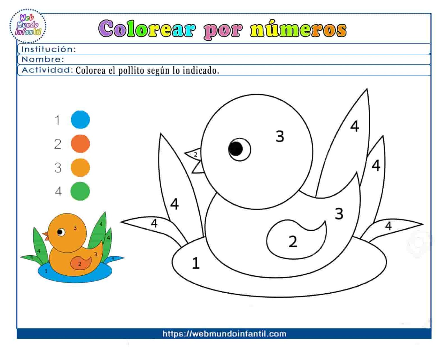 +20 Dibujos para colorear ¡fáciles de pintar!