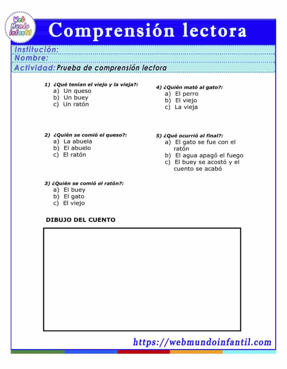 Actividades de lectoescritura para segundo grado - Web Mundo Infantil