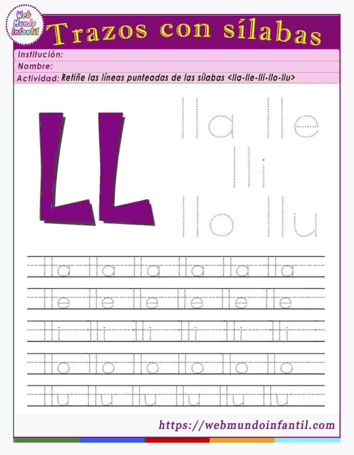 Ejercicios de lectoescritura para primer grado de primaria