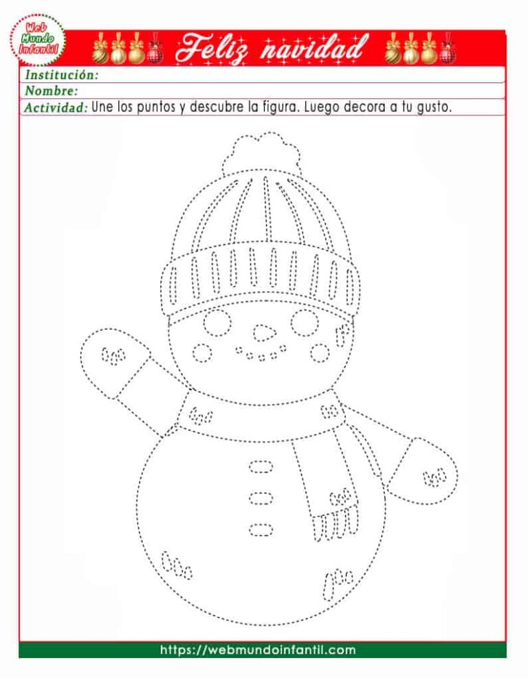 Ejercicios de grafomotricidad para navidad ¡Una fecha muy especial!