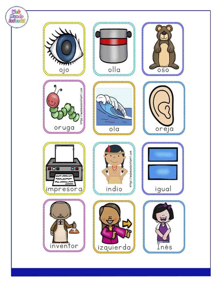 Lotería de vocales para imprimir en pdf