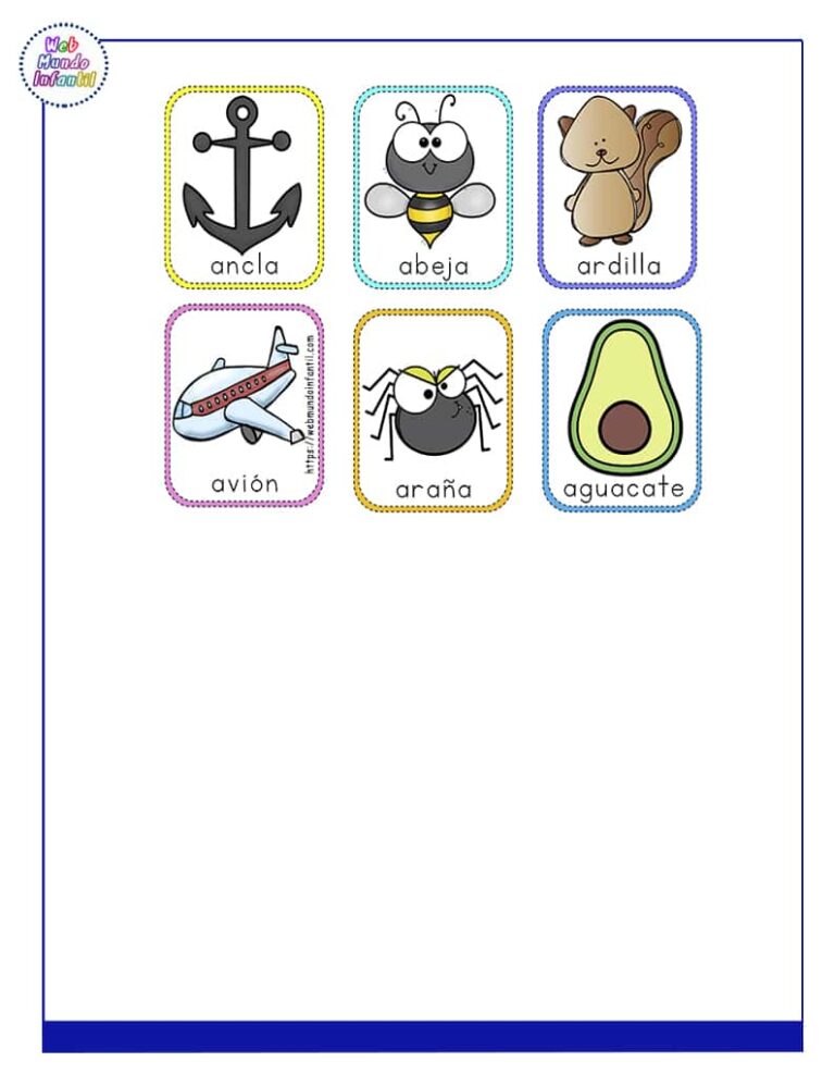 Lotería de vocales para imprimir en pdf