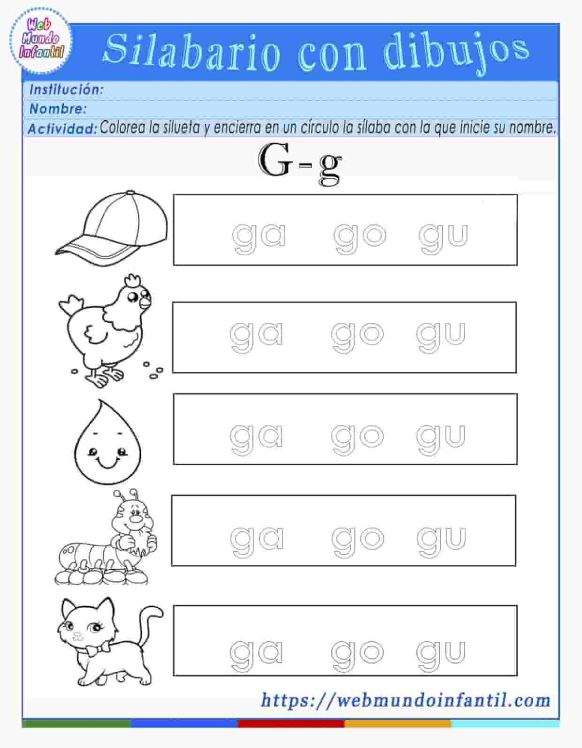 Actividades de lectoescritura para primer grado - Web Mundo Infantil