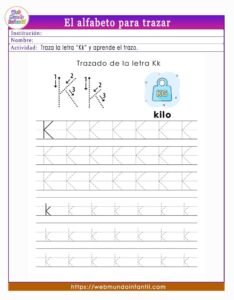 Cuaderno lectoescritura actividades con el abecedario