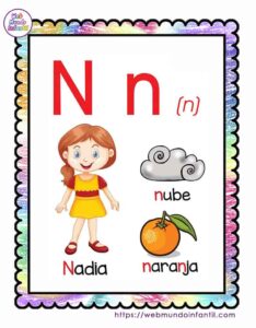 Abecedario mayúsculas y minúsculas con dibujos para imprimir