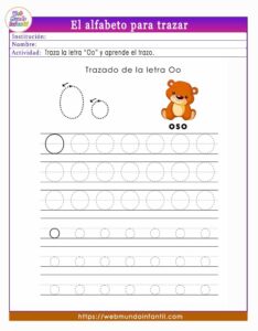 Cuaderno lectoescritura actividades con el abecedario